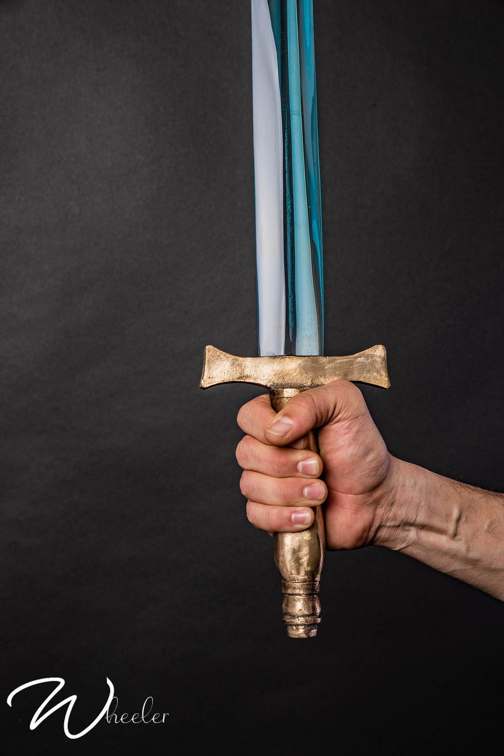 Customizable Crystal Sword Sculpture